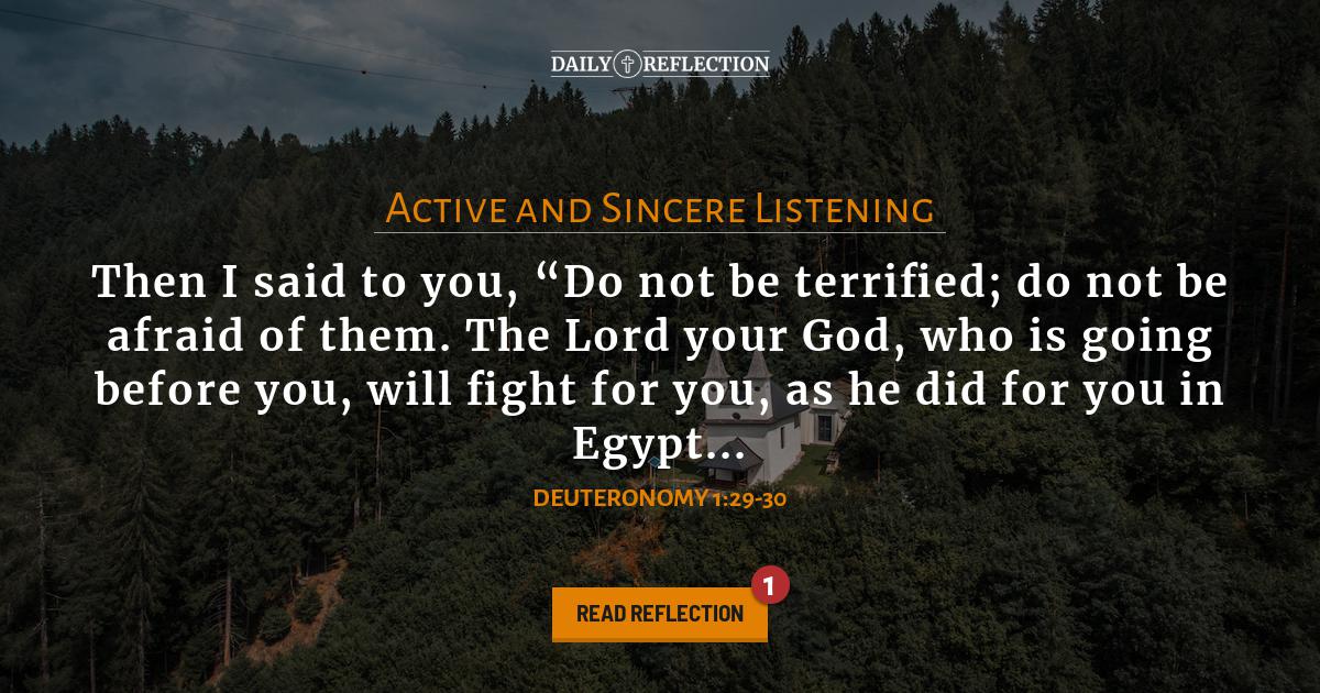 Active and Sincere Listening