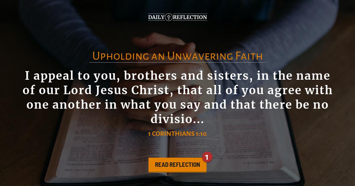 Upholding an Unwavering Faith